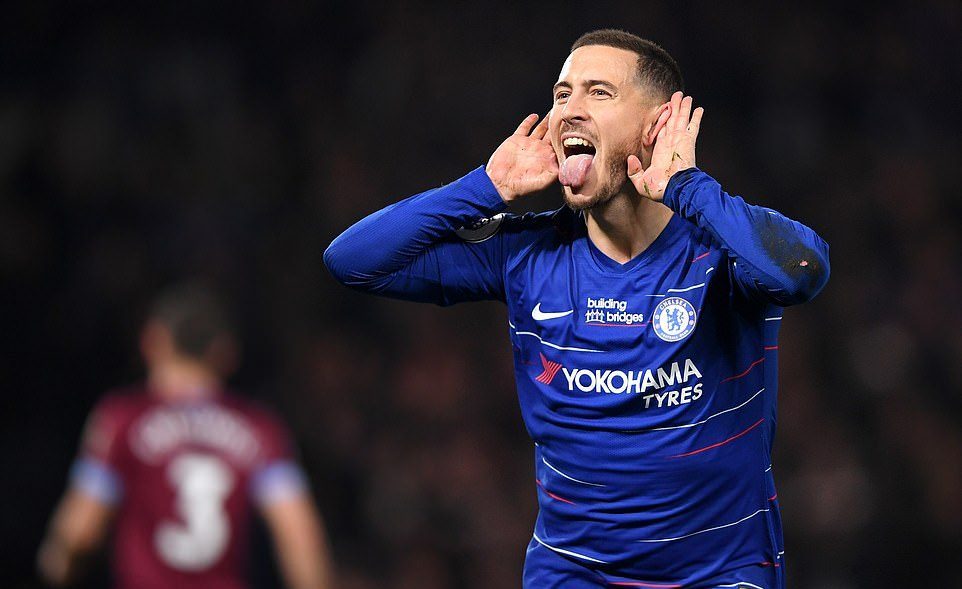 Chelsea 2-0 West Ham: Hazard chói sáng, The Blues vào top 3