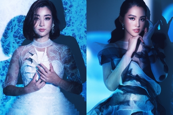 Đỗ Mỹ Linh, Tiểu Vy đẹp mê hoặc trong hình tượng nữ thần biển cả