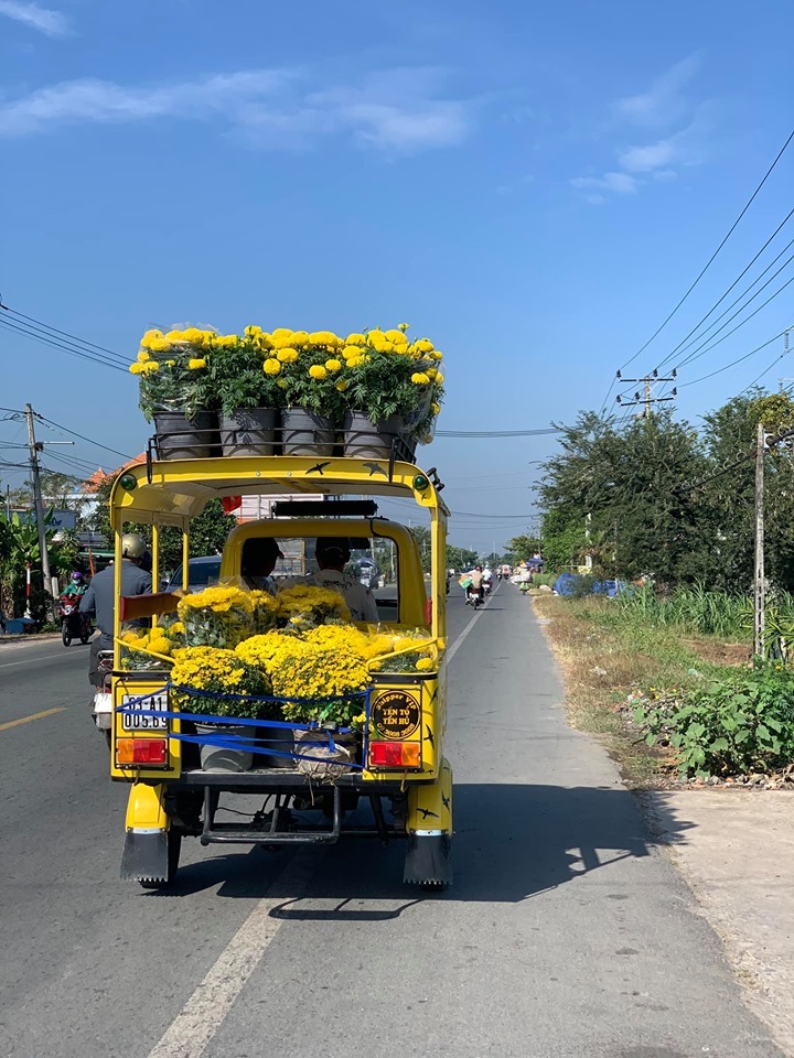 Ngắm xe lam ba bánh cổ độ 100 triệu tuyệt đẹp