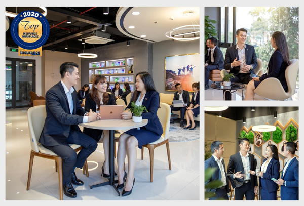 Chubb Life Vietnam honored 'Top Insurance Workplaces 2020'