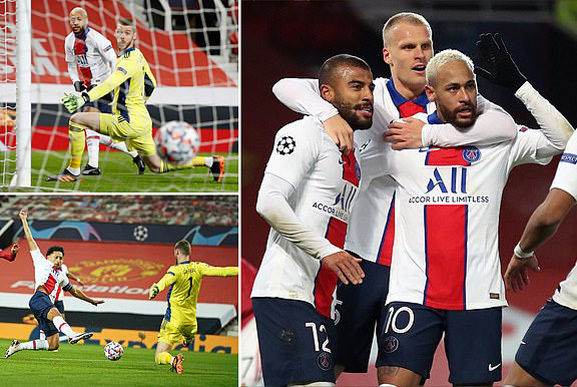 Kết quả MU vs PSG, Kết quả bóng đá cup C1